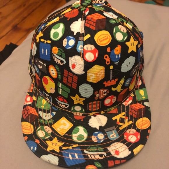 Nintendo | Accessories | Super Mario Hat Cap | Poshmark